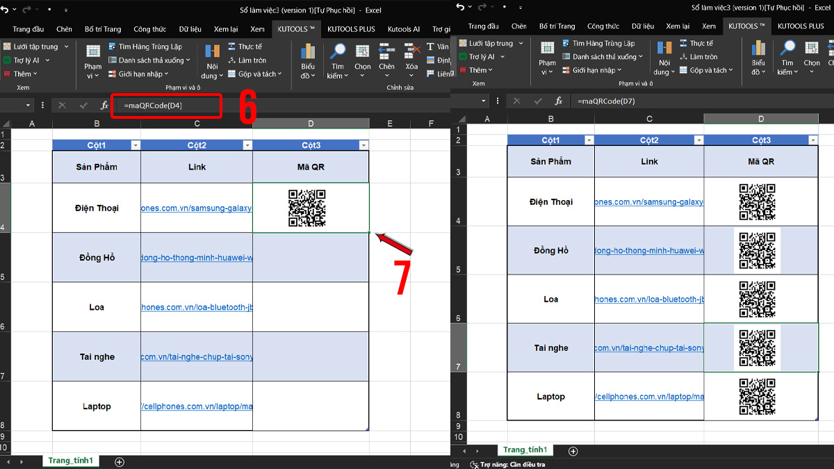 3 cách tạo mã QR trong Excel đơn giản, nhanh chóng nhất
